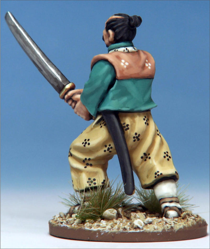 RONIN THE KORYU BUNTAI & THE SEVEN SAMURAI PAINTING THE KORYU BUNTAI