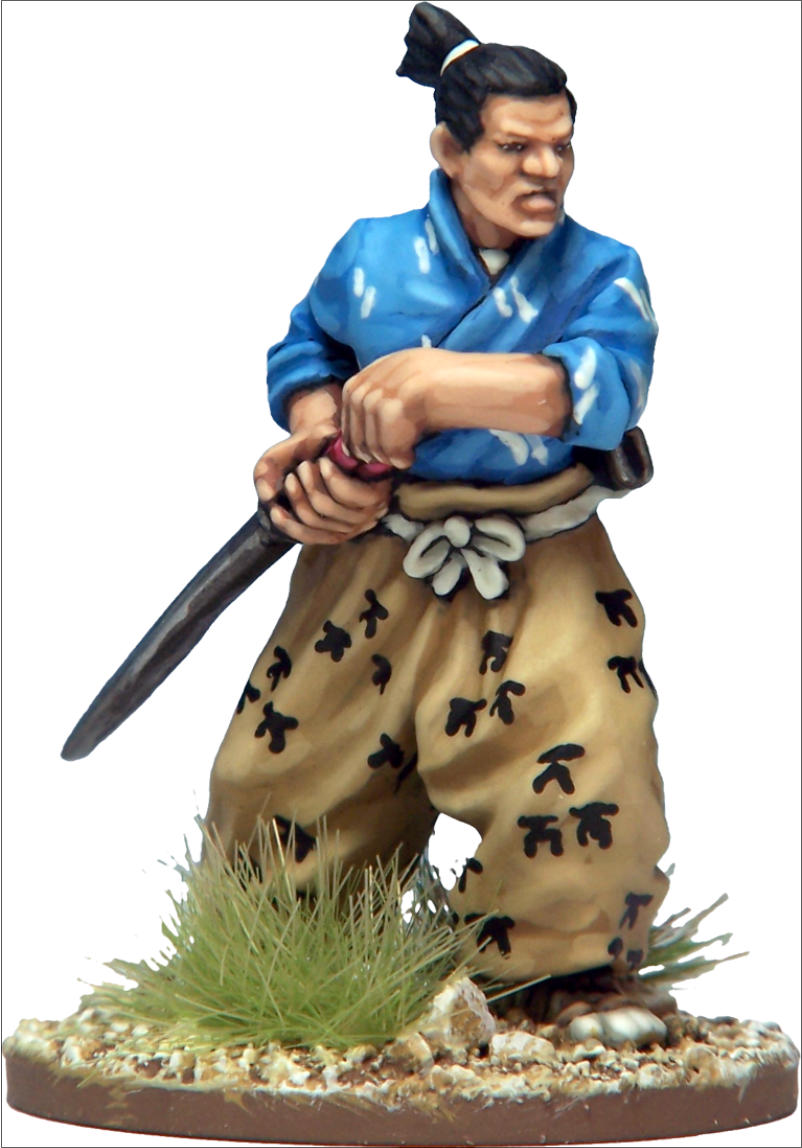 RONIN THE KORYU BUNTAI & THE SEVEN SAMURAI PAINTING THE KORYU BUNTAI